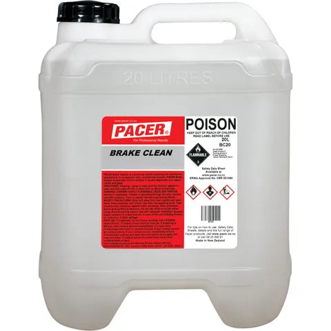 PACER BRAKE CLEAN 20L - PICK UP ONLY – Commercial Cleaning Repairs