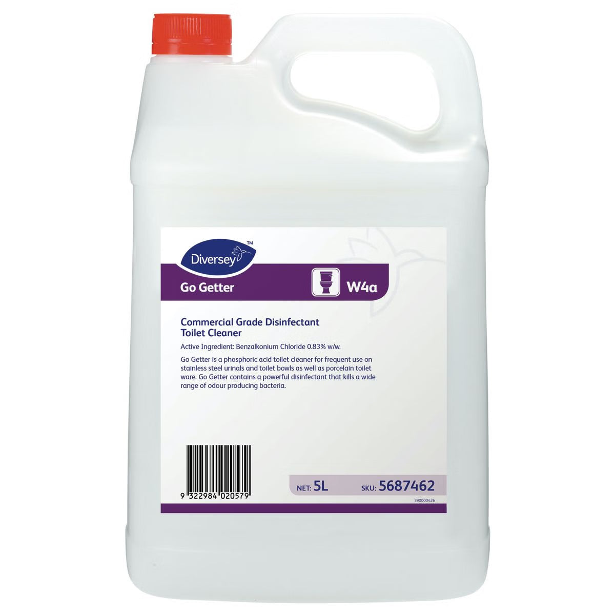DIVERSEY GO GETTER TOILET DISINFECTANT – Commercial Cleaning Repairs